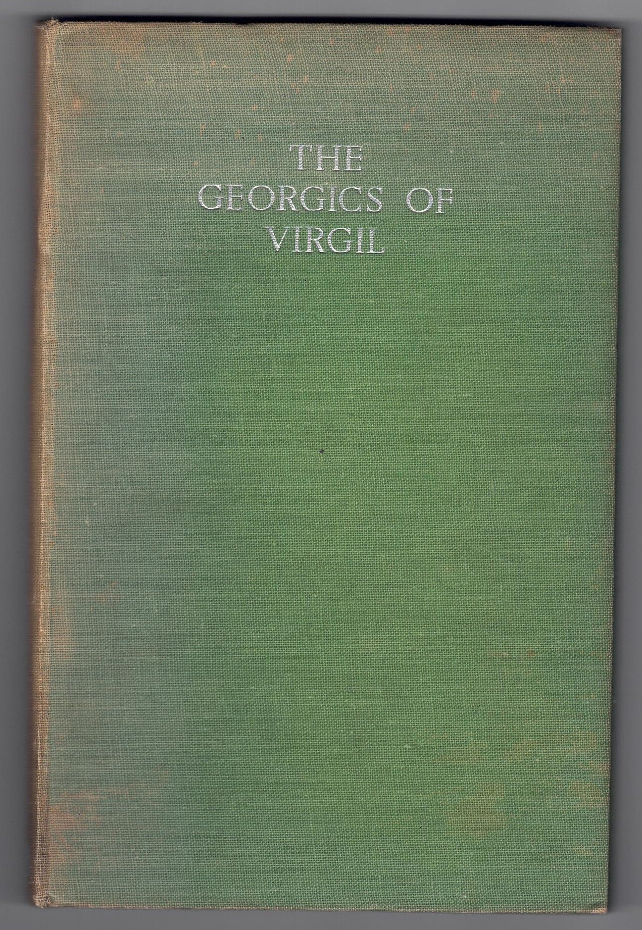 THE GEORGICS OF VIRGIL A New Translation – Hellenic Bookservice